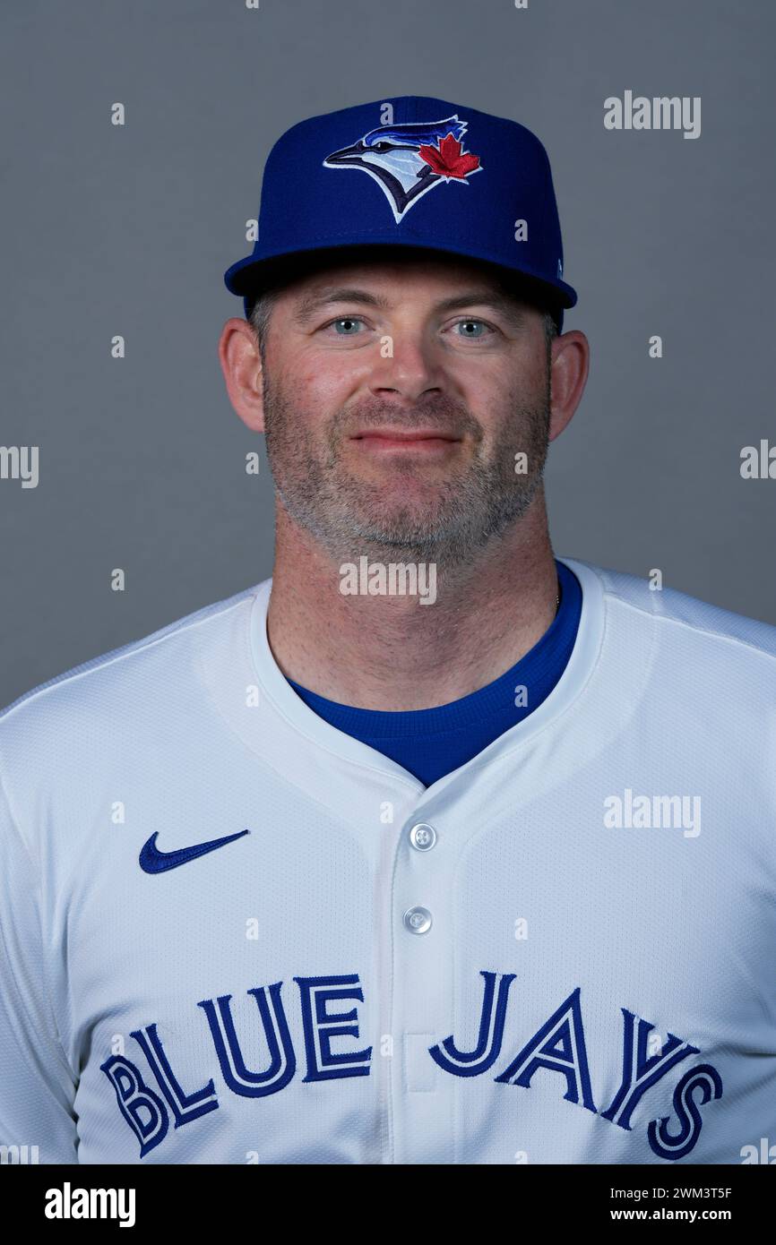 This is a 2024 photo of Matt Hague of the Toronto Blue Jays baseball ...
