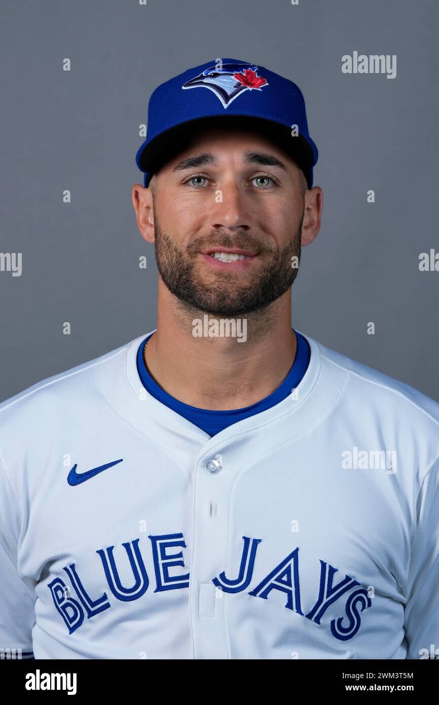 This is a 2024 photo of Chad Kiermaier of the Toronto Blue Jays ...