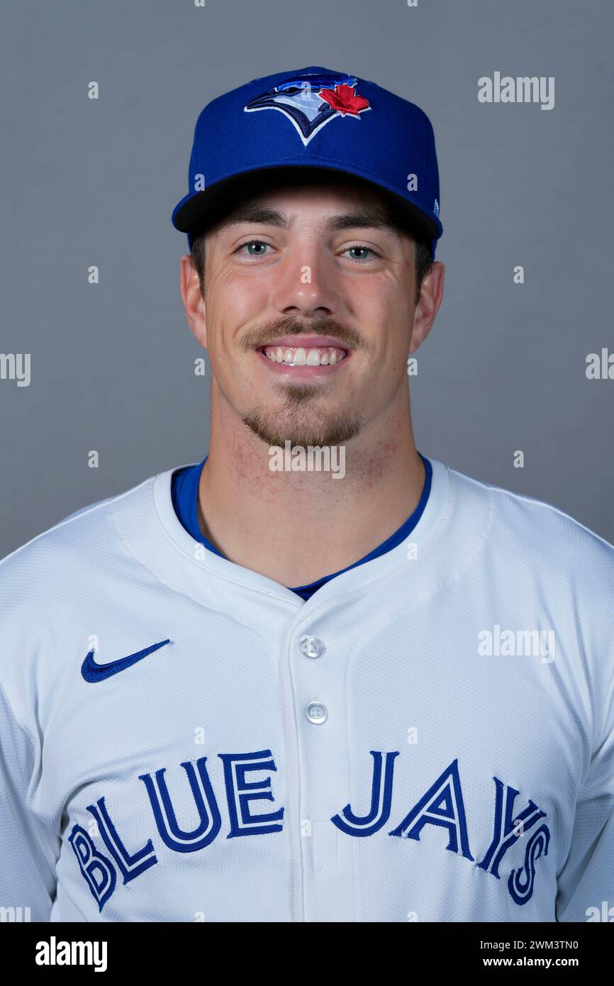 This is a 2024 photo of Ryan Jennings of the Toronto Blue Jays baseball ...