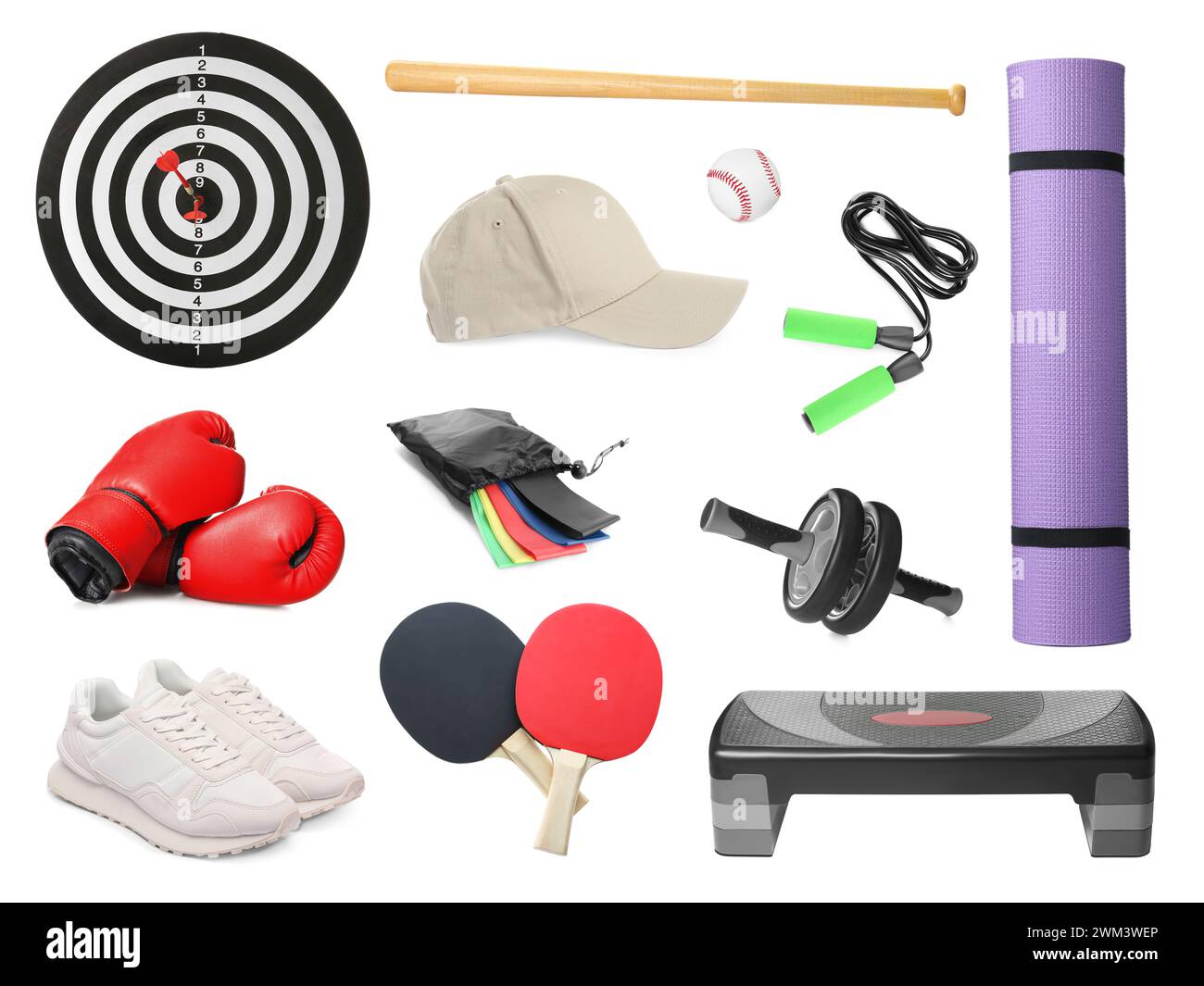 Ball sports collage hi-res stock photography and images - Alamy