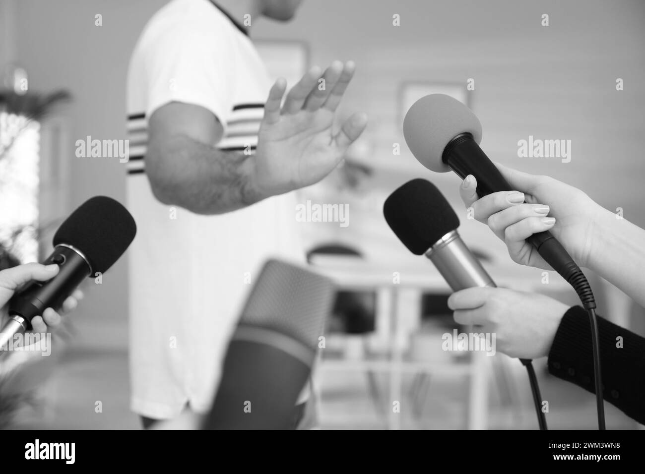 Interview questions business Black and White Stock Photos & Images - Alamy