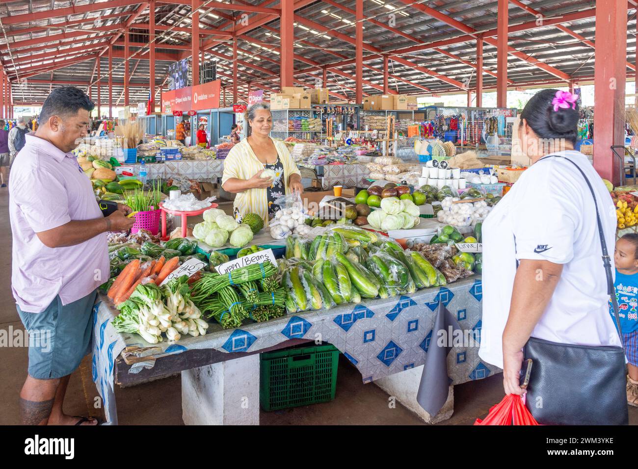 Vegetables stall holder fruit tropical fruits lychees fugalei fr hi-res ...