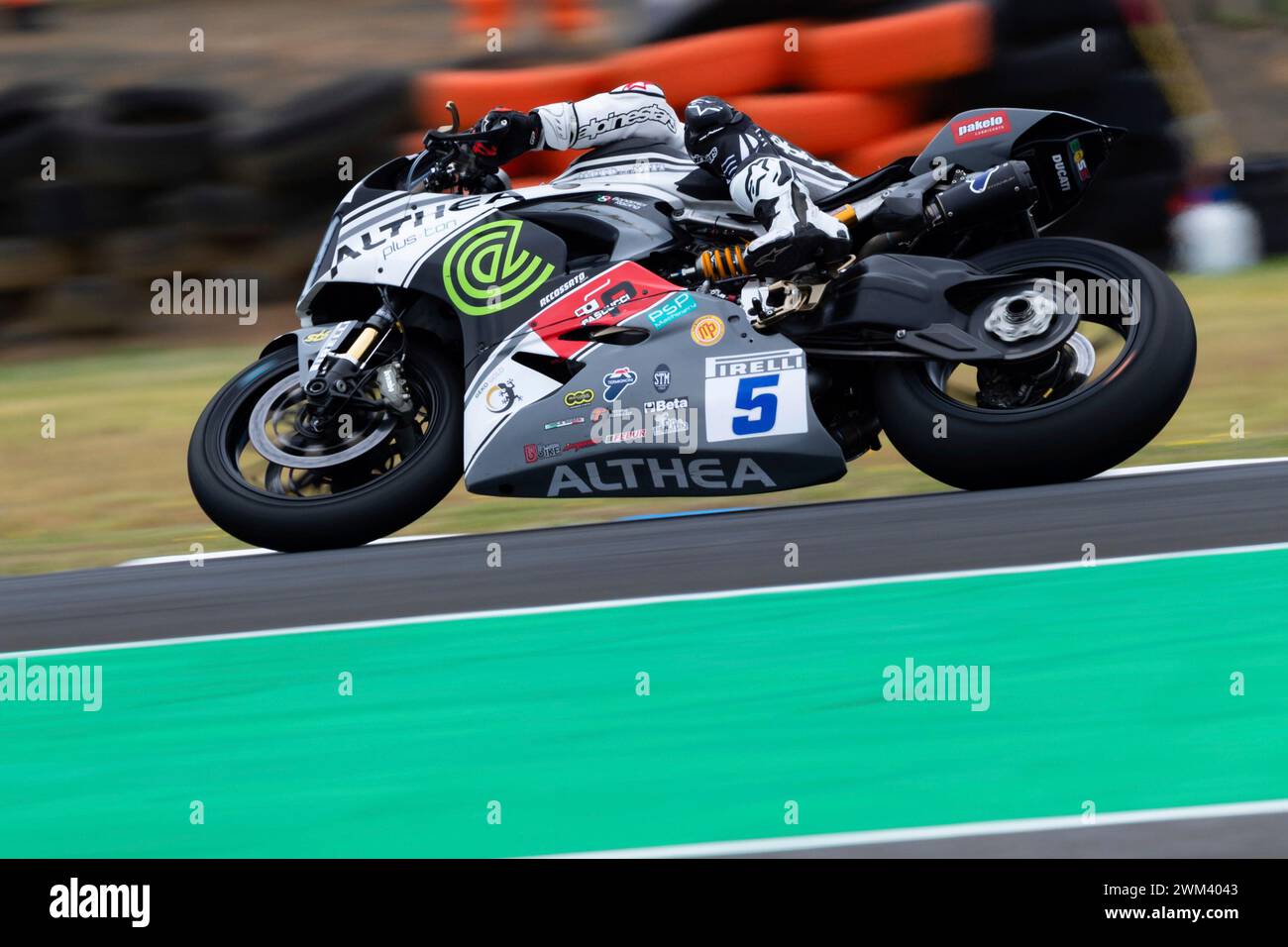 PHILLIP ISLAND, AUSTRALIA - FEBRUARY 24: Niccolo Antonelli of ITA on ...