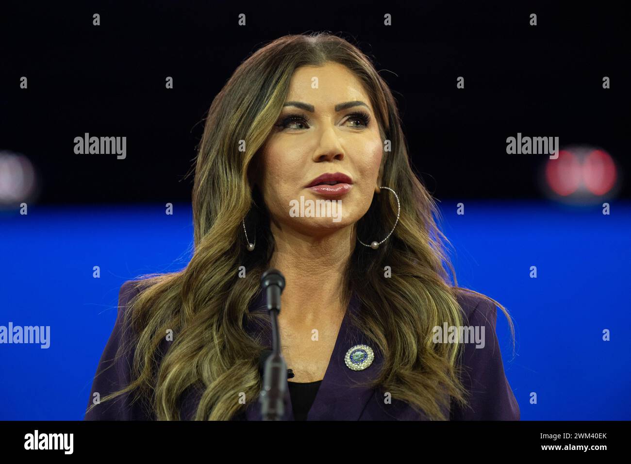 Kristi noem 2024 hi-res stock photography and images - Alamy