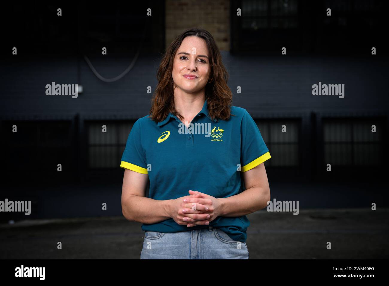 Australian breaker Rachael Gunn aka “Raygun” poses for photographs ...
