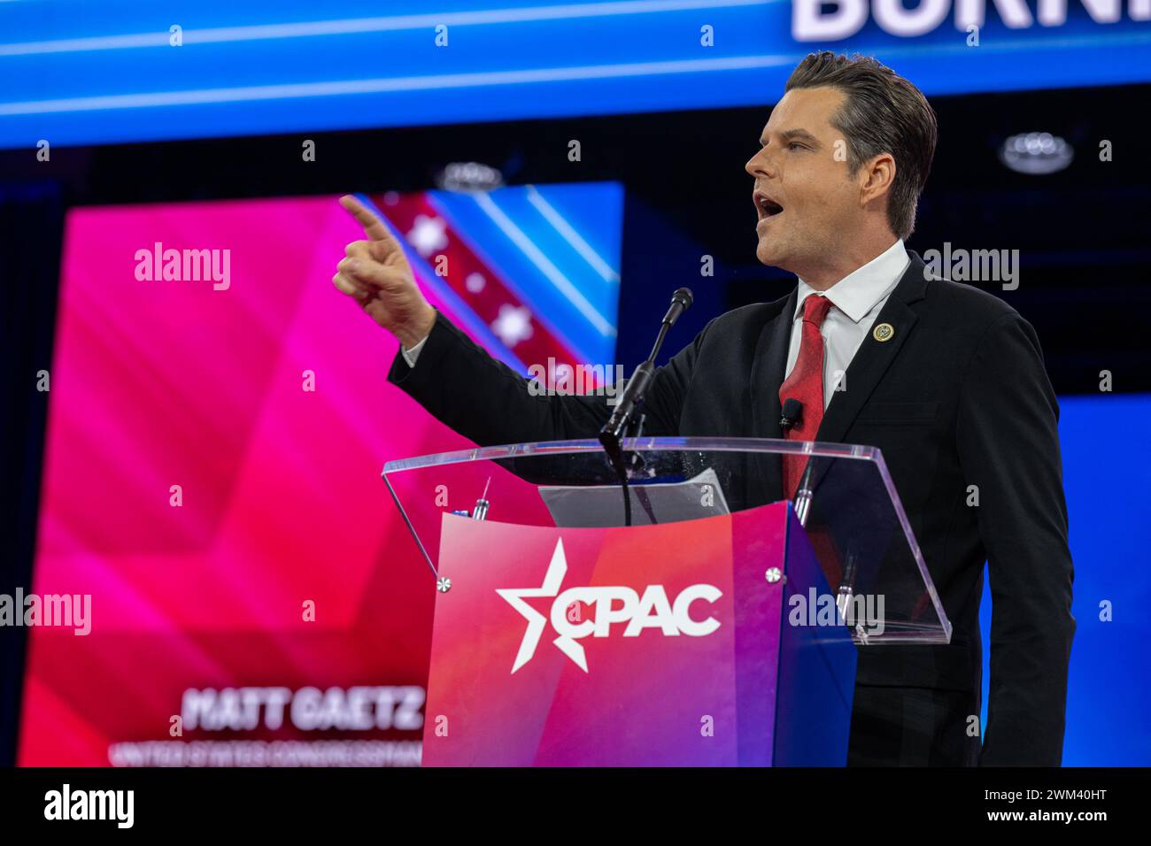 Matt gaetz 2024 hi-res stock photography and images - Alamy