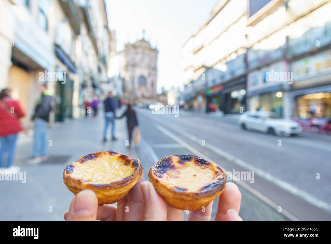 Pasteis de nata porto hi-res stock photography and images - Alamy