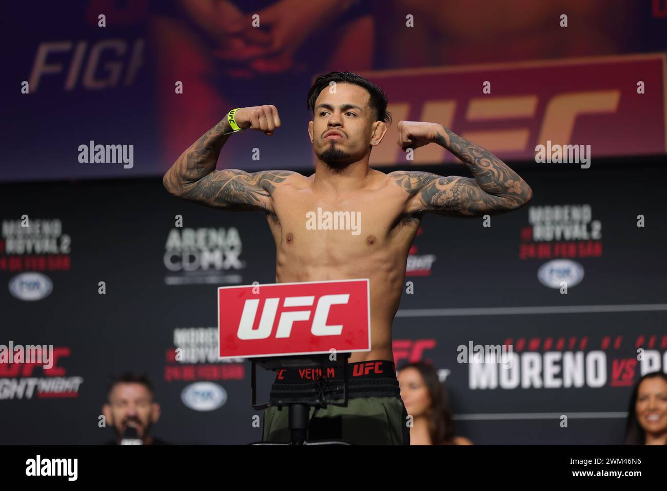 February 23, 2024, Mexico City, Mexico: Brandon Royval of United States ...