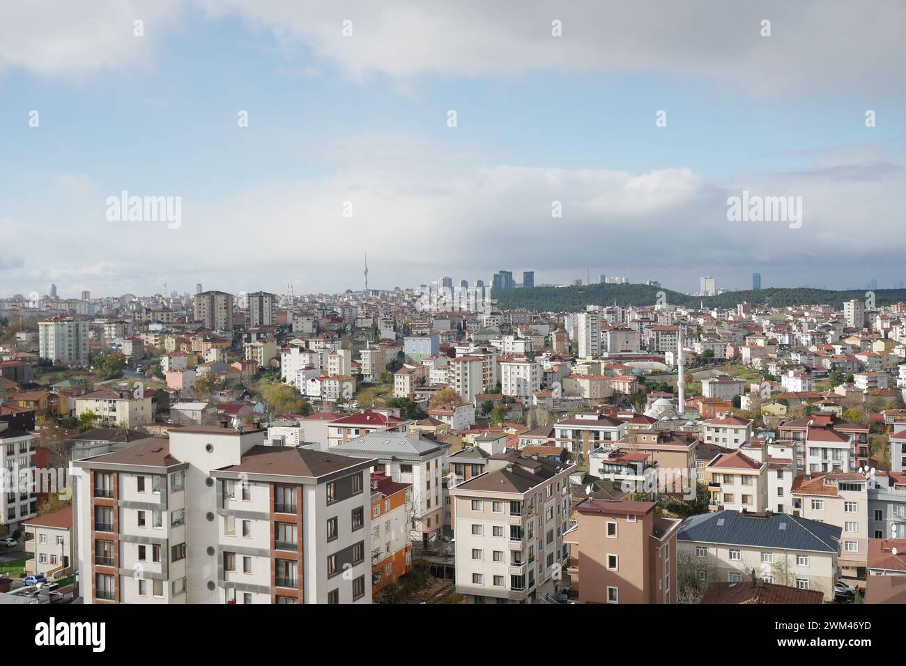 istanbul city view from above Stock Photo - Alamy