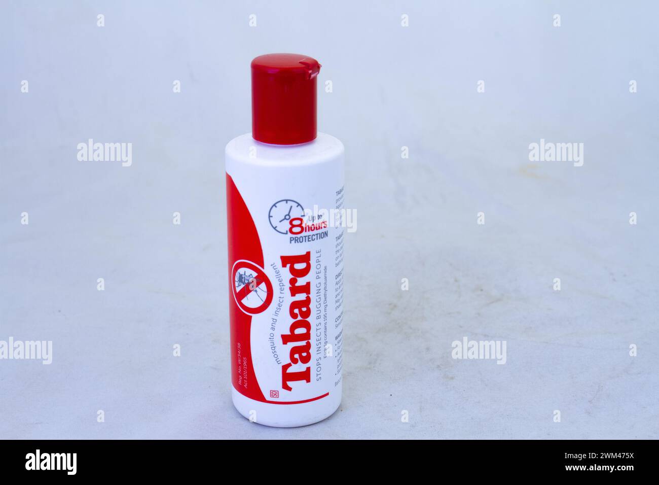 Johannesburg, South Africa - a bottle of Tabard liquid insect repellent ...