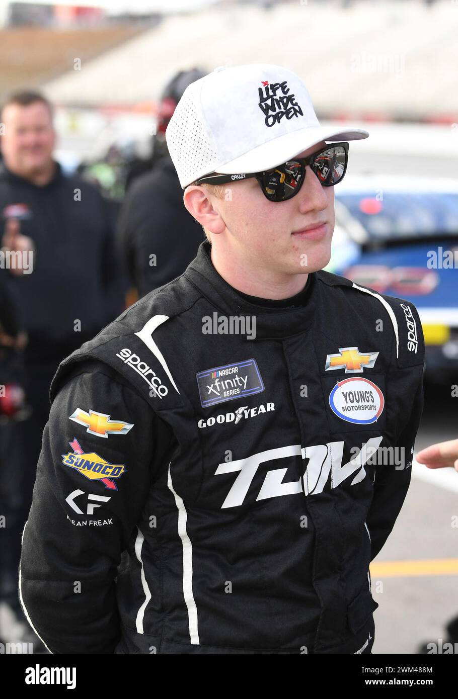 ATLANTA, GA - FEBRUARY 23: Leland Honeyman Jr (#42 Young's Motorsports ...