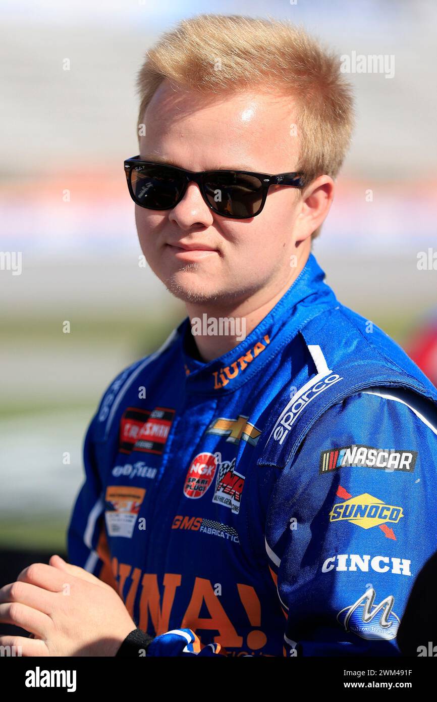 ATLANTA, GA - FEBRUARY 23: Tyler Ankrum (#18 McAnally Hilgemann Racing ...