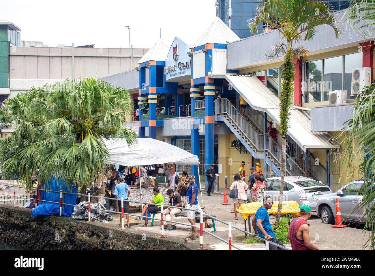 Harbour Centre shopping centre, Scott Street, Suva, Viti Levu, Republic ...