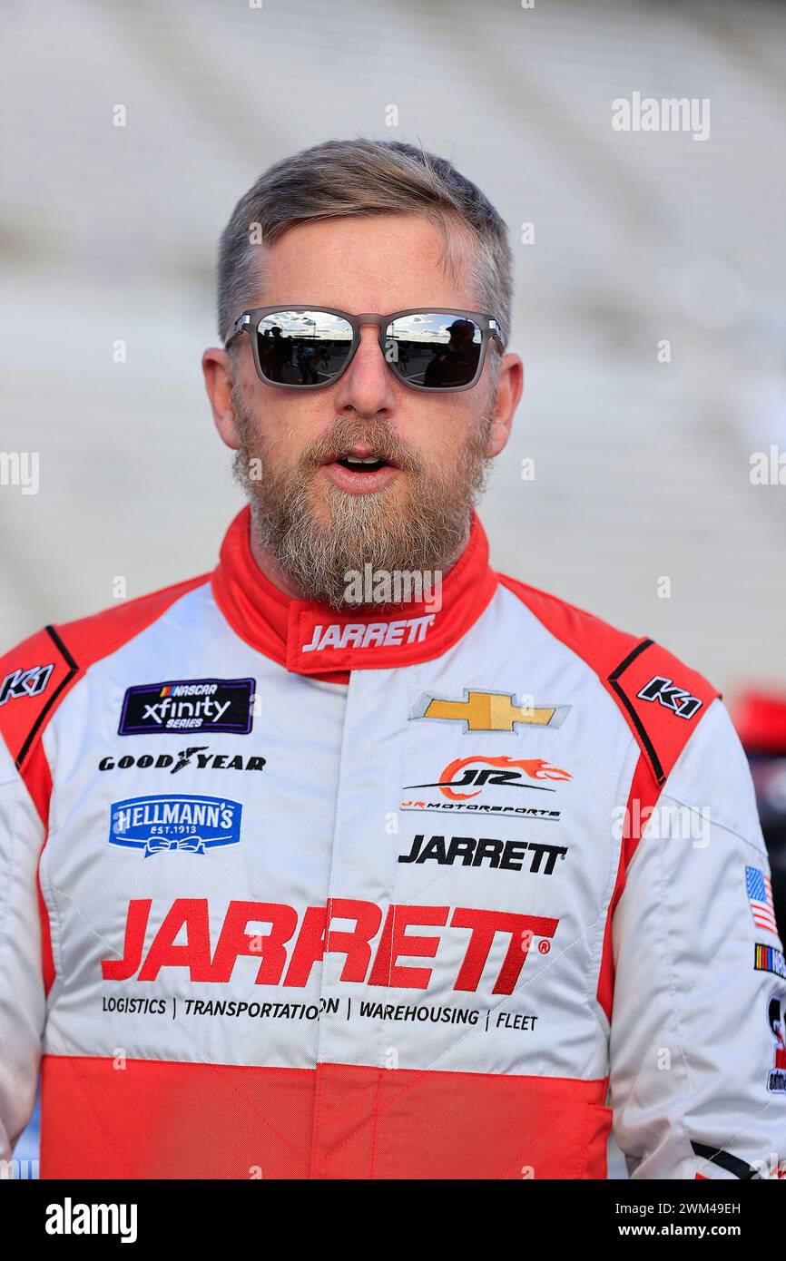 ATLANTA, GA - FEBRUARY 23: Justin Allgaier (#7 JR Motorsports Jarrett ...