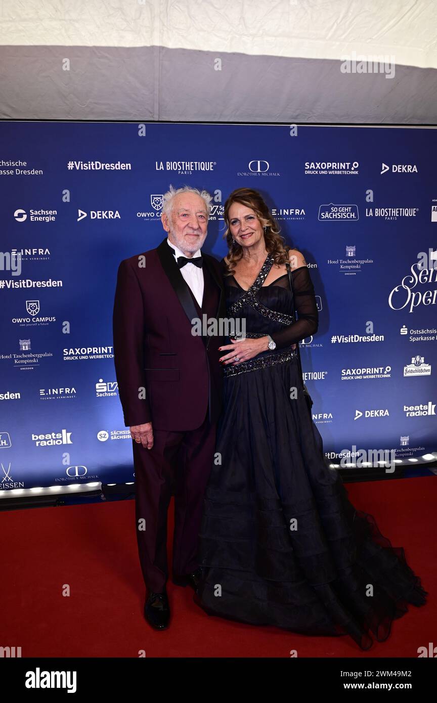 Dieter Hallervorden und Ehefrau Christiane Zander beim 16 ...