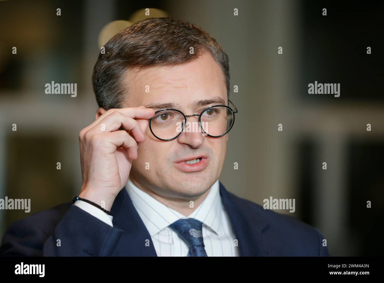 United Nations, New York, USA, February 23, 2024 - Dmytro Kuleba ...