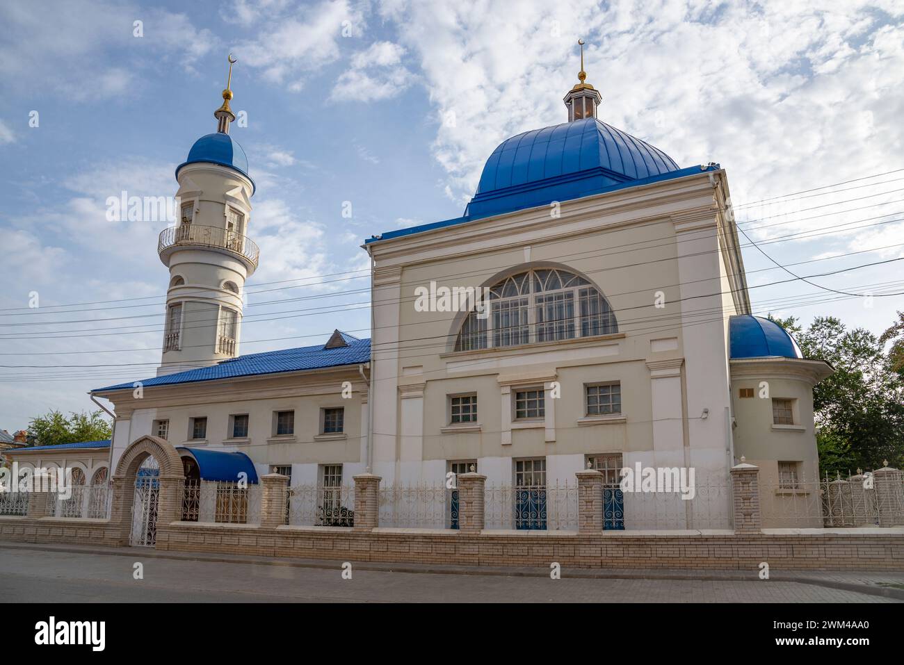 The White Mosque (1810). Astrakhan, Russia Stock Photo - Alamy