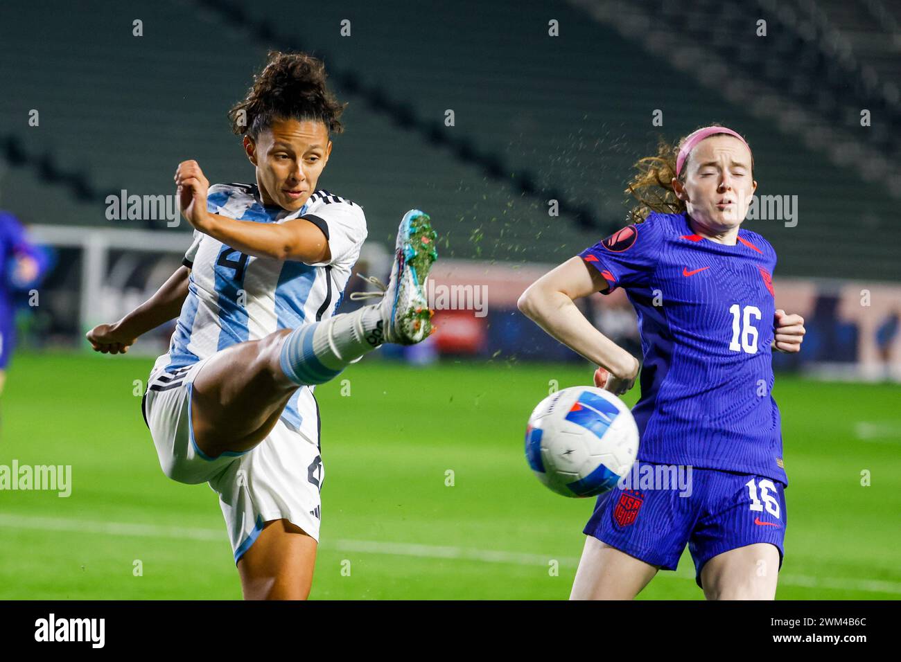 Los Angeles, California, USA. 23rd Feb, 2024. Argentina's JULIETA ...