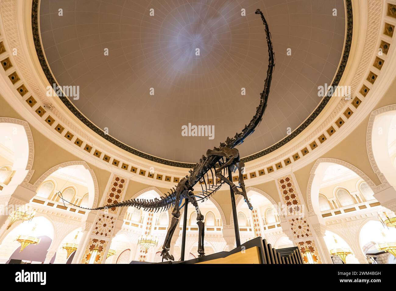 Dubai, UAE , United Arab Emirates. November 28th, 2022: Dinosaur ...
