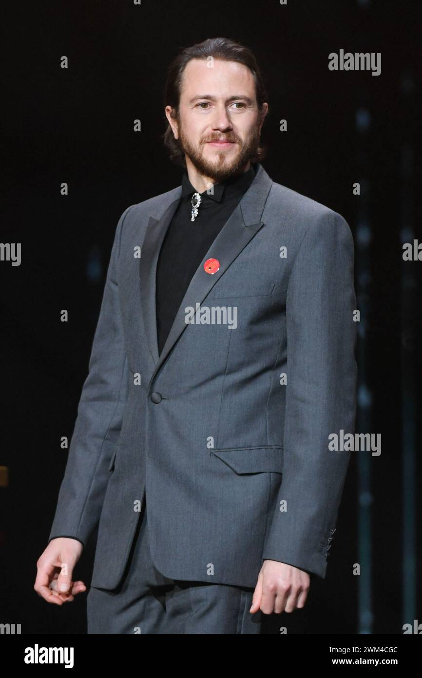 Berlin, Germany. 23rd Feb, 2024. Bastien Bouillon attending the 49th ...
