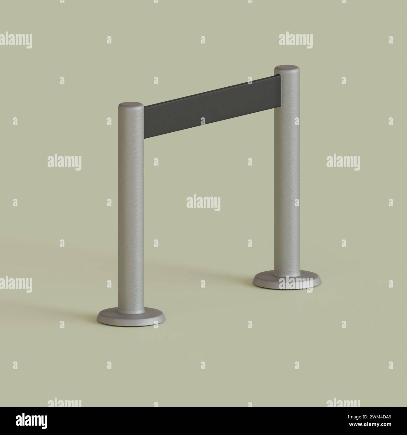 3d barrier model hi-res stock photography and images - Alamy