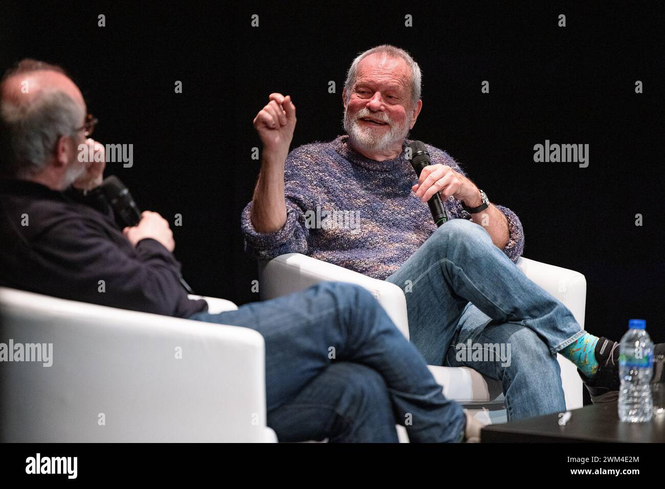 Filmmaker Terry Gilliam added a unique new trophy to his collection ...