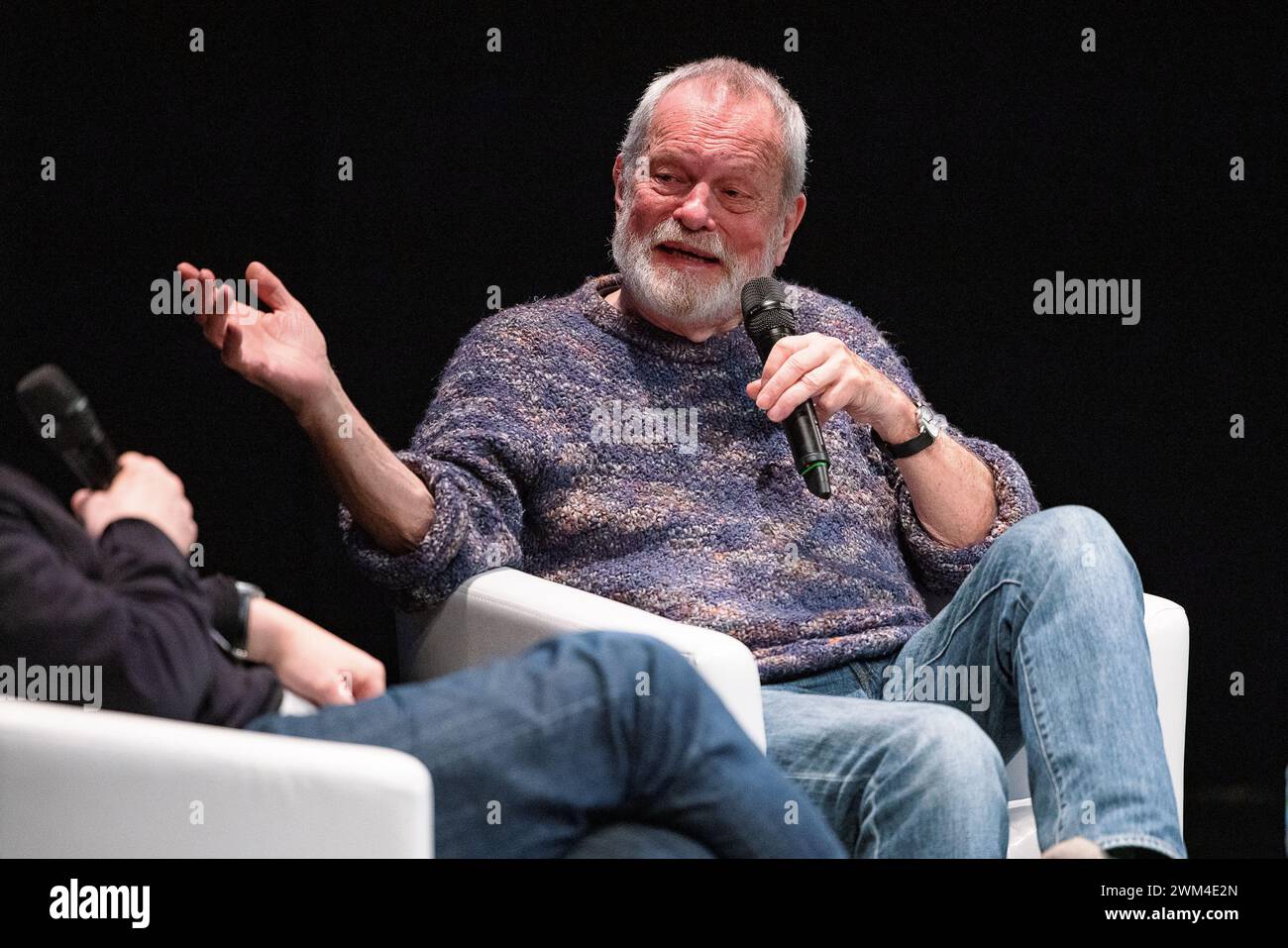 Filmmaker Terry Gilliam added a unique new trophy to his collection ...