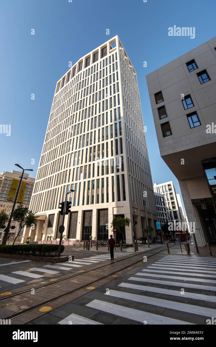 Building Architecture of Musheireb Downtown Doha Stock Photo - Alamy