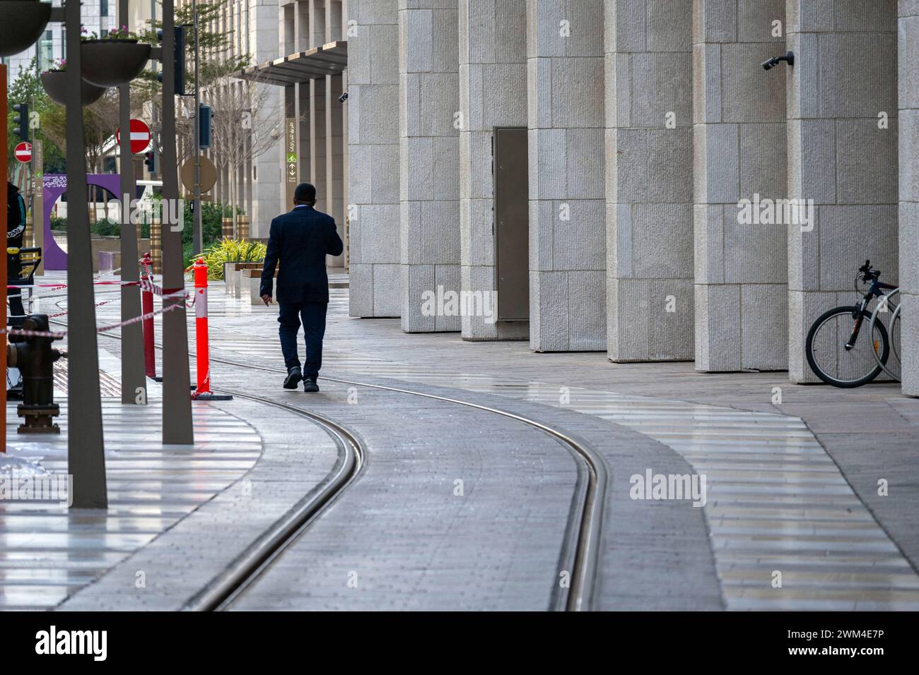Building Architecture of Musheireb Downtown Doha Stock Photo - Alamy