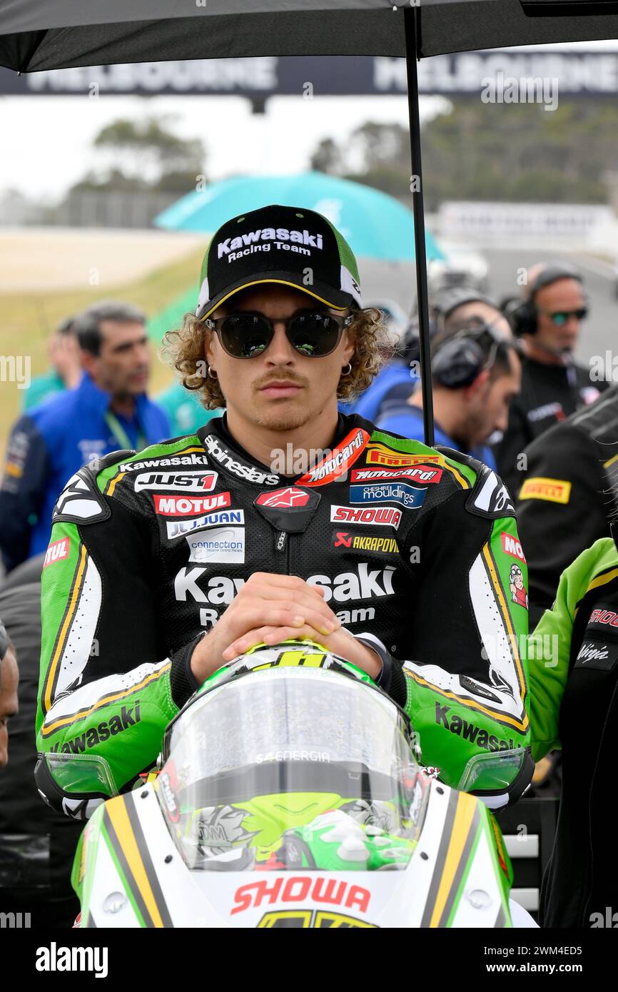 Axel bassani riding a motorcycle hi-res stock photography and images ...