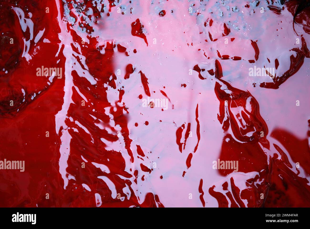 Deep red textured surface hi-res stock photography and images - Alamy