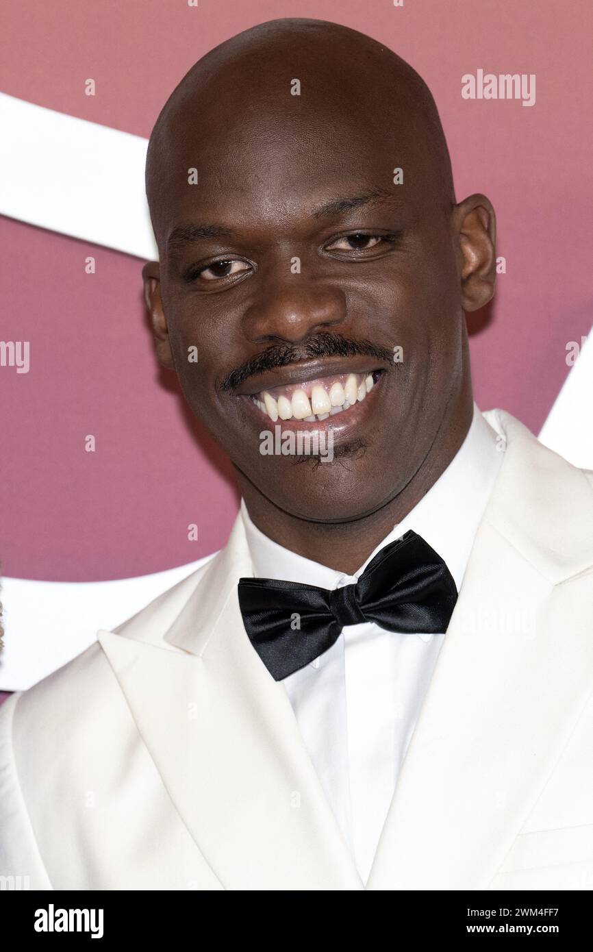 Paris, France. 11th Feb, 2023. Jean-Pascal Zadi poses in the press room ...