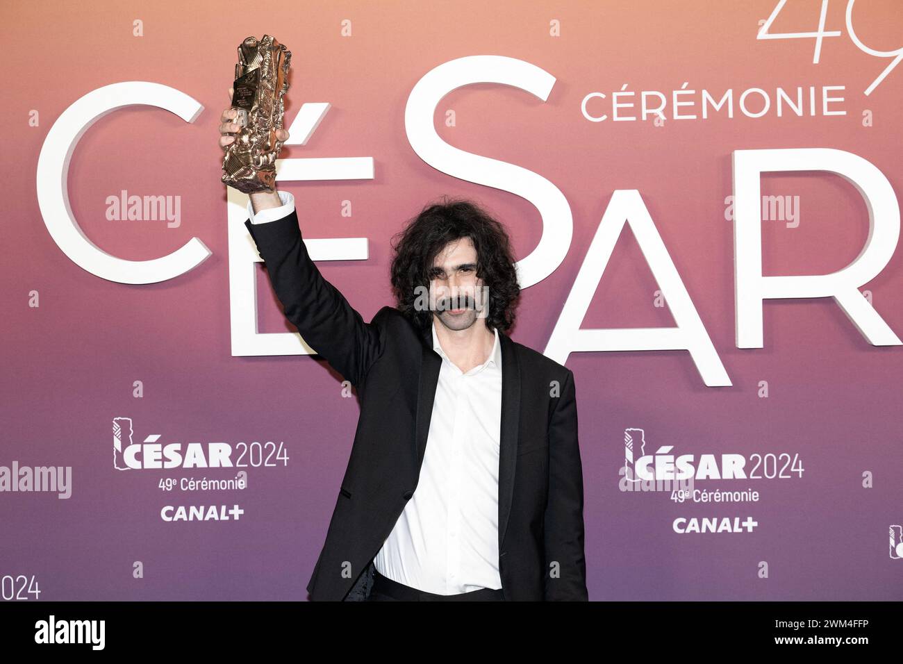 Paris, France. 11th Feb, 2023. Andrea Laszlo de Simone poses in the ...