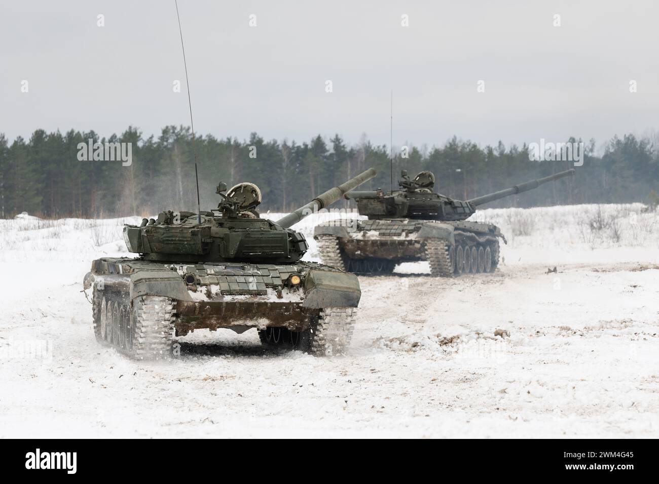 Tank during training exercises hi-res stock photography and images - Alamy
