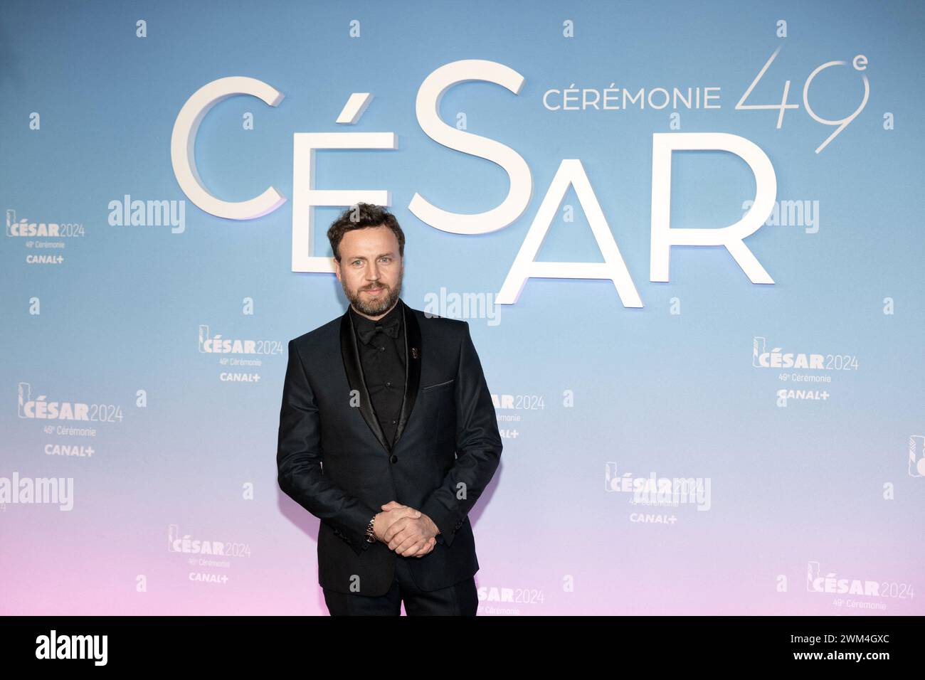 Gregory Caulier arrives at the 49th Cesar Film Awards at L Olympia, on ...