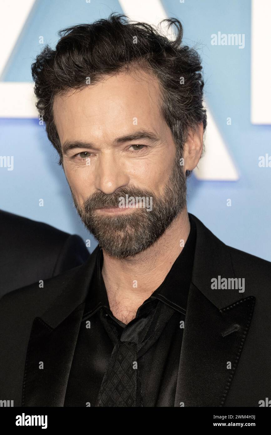 Romain Duris arrives at the 49th Cesar Film Awards at L Olympia, on ...
