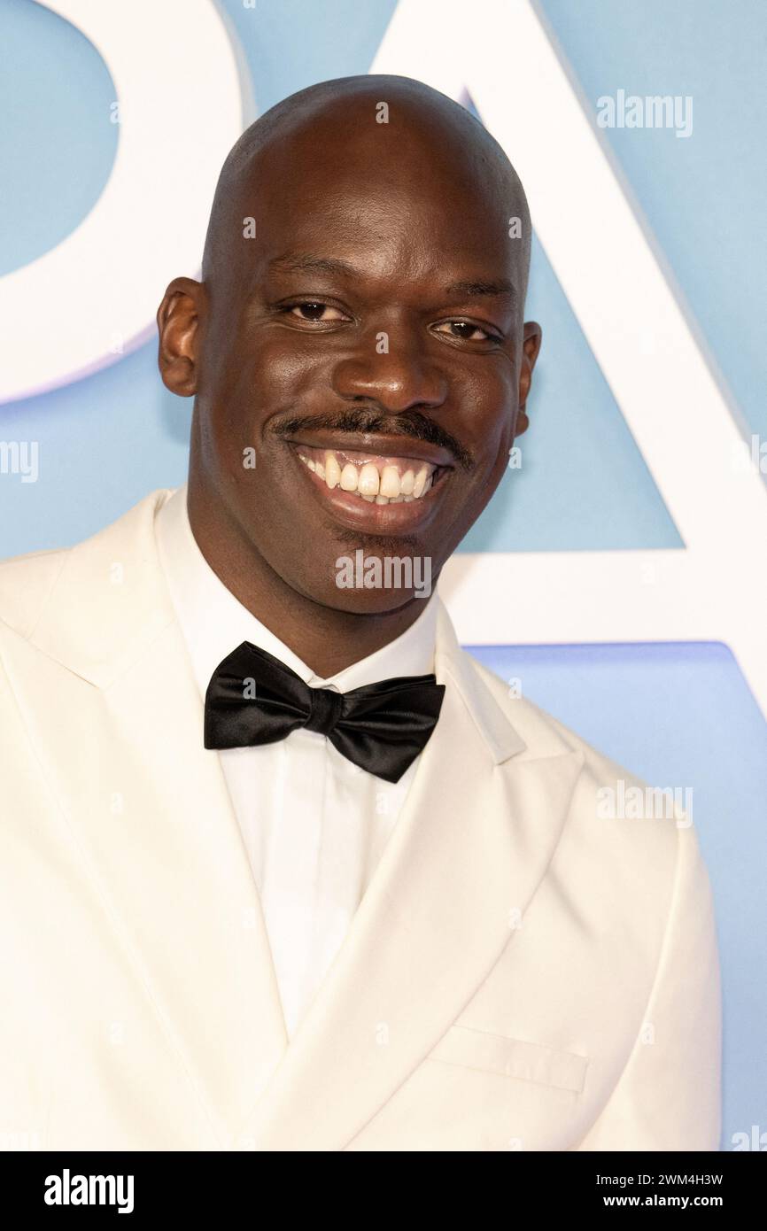 Jean-Pascal Zadi arrives at the 49th Cesar Film Awards at L Olympia, on ...