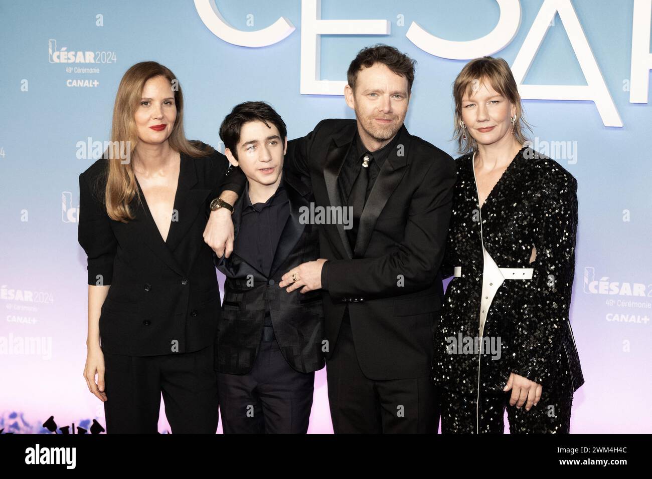 Justine Triet, Milo Machado-Graner, Antoine Reinartz and Sandra Huller ...