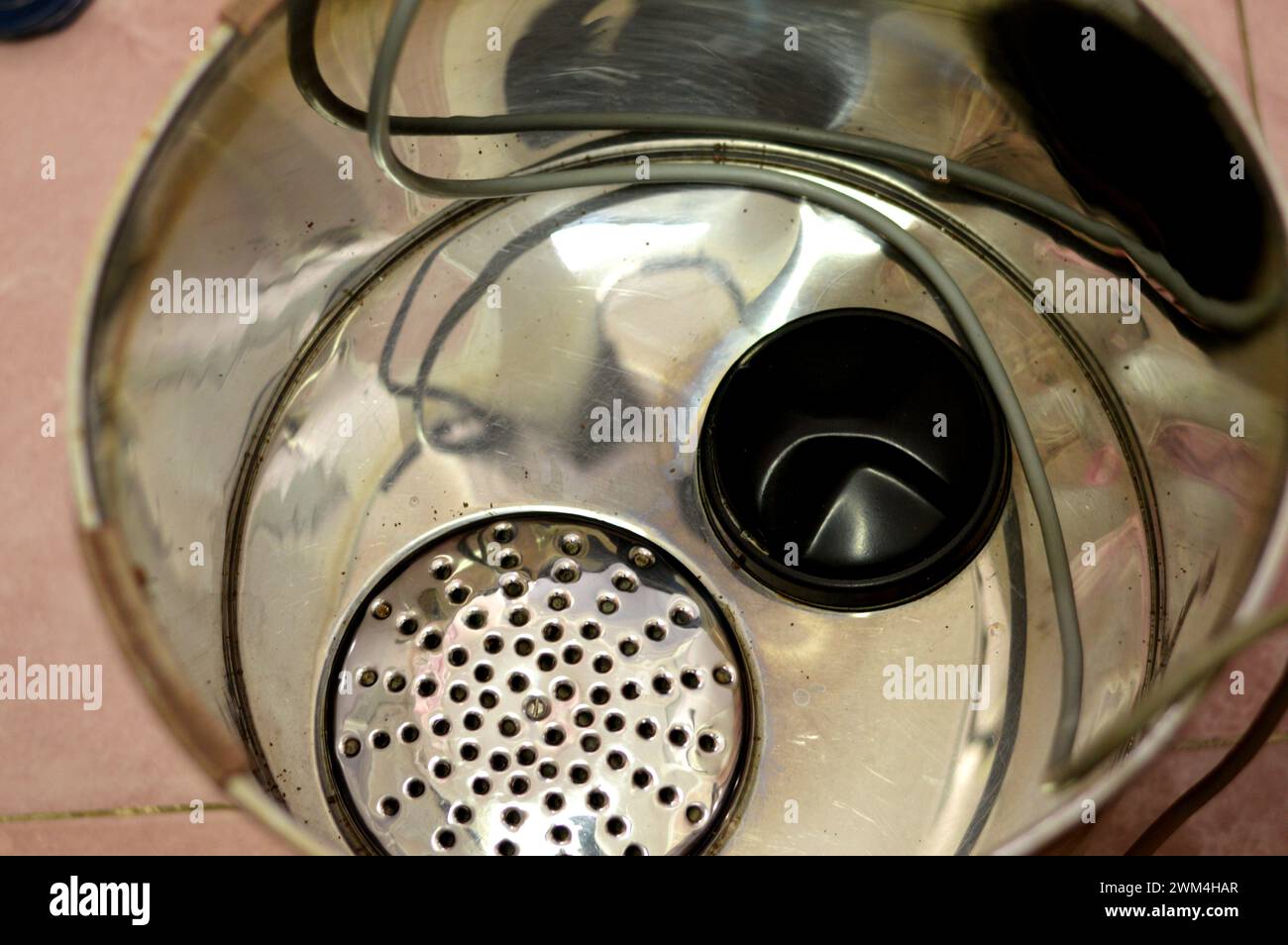 A vintage retro old manual electric washing machine for children ...