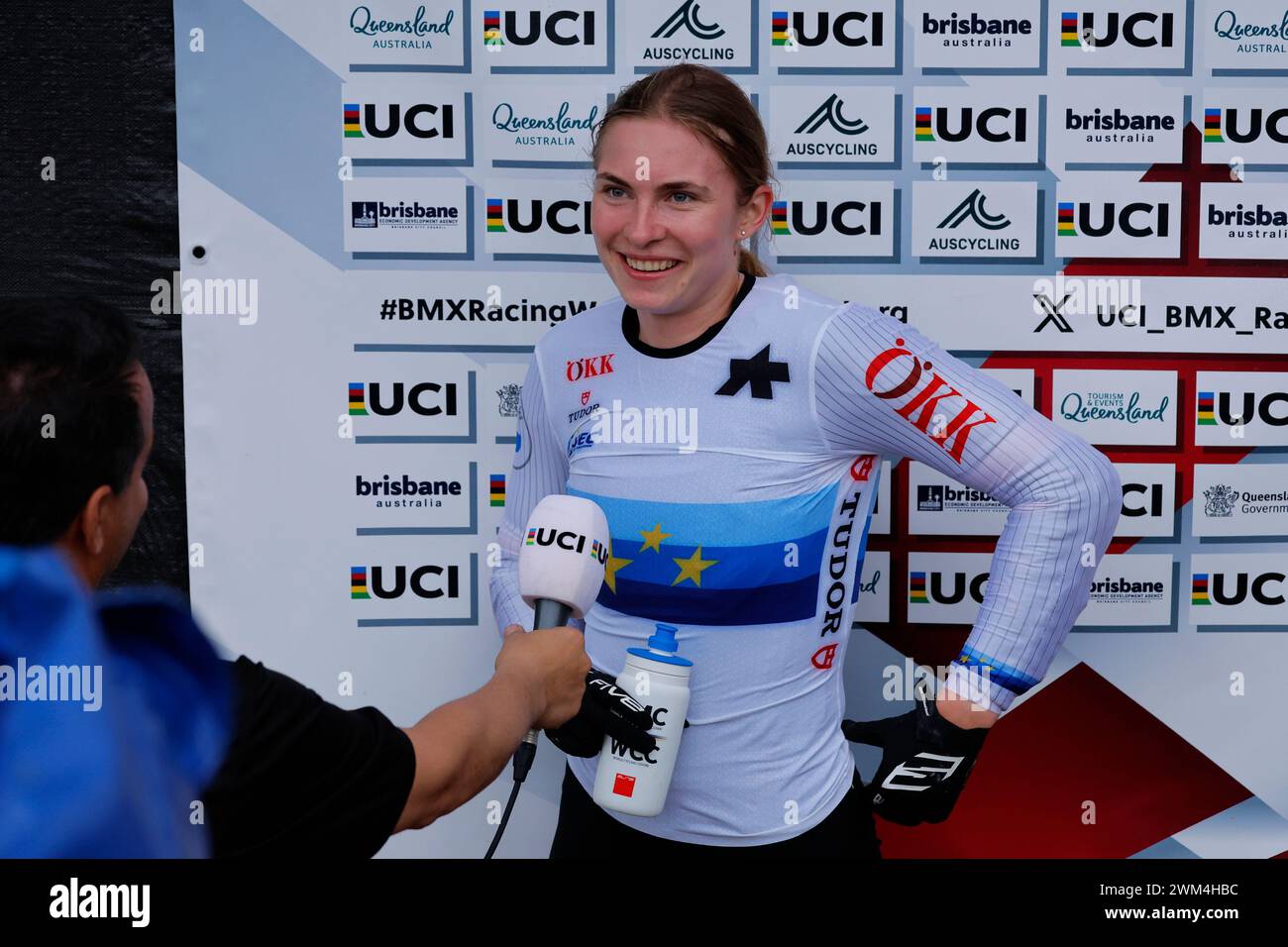 Brisbane, Australia. 24th February 2024. Zoe Claessens (65 Switzerland ...