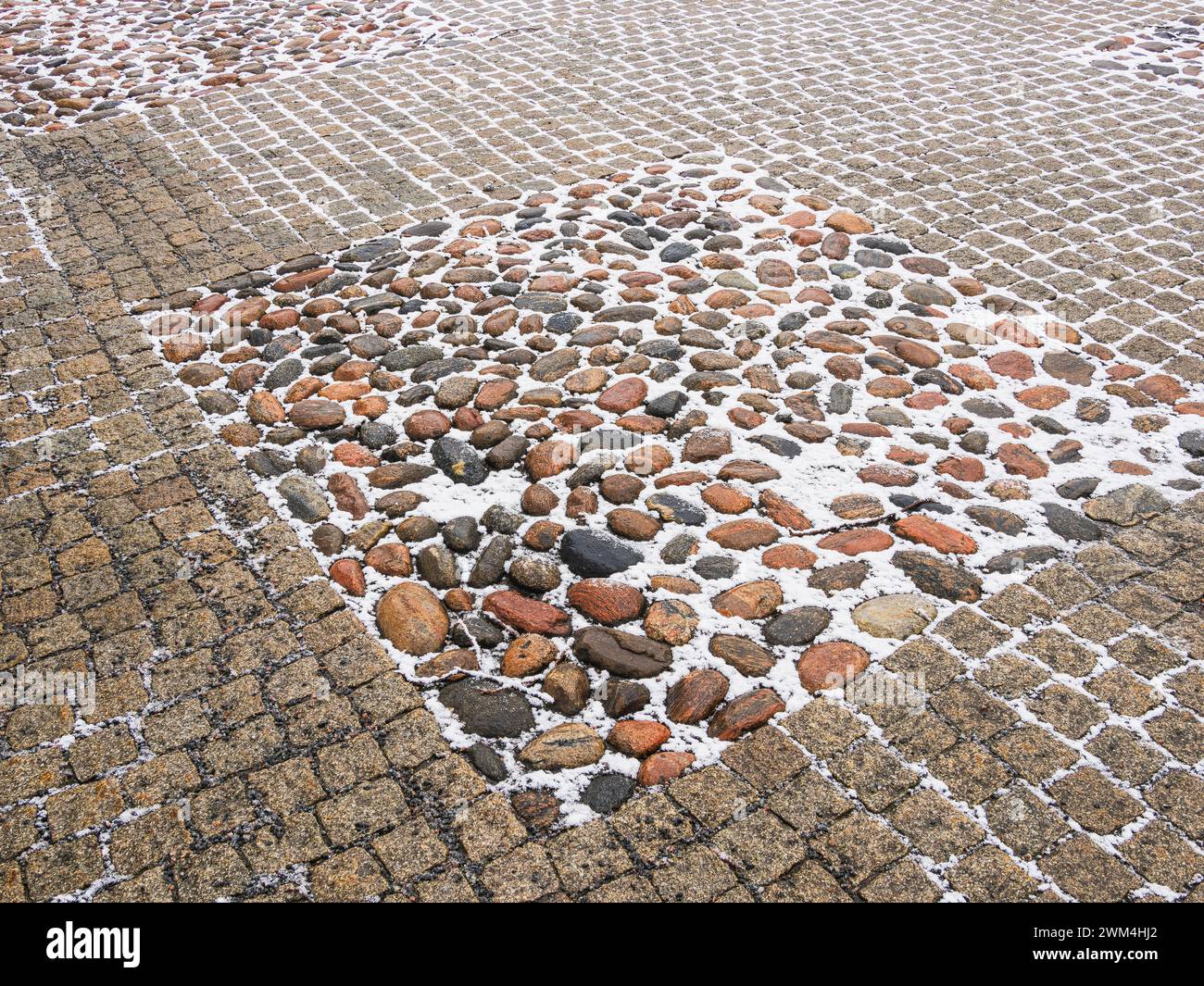 Cobblestone textured effect hi-res stock photography and images - Alamy