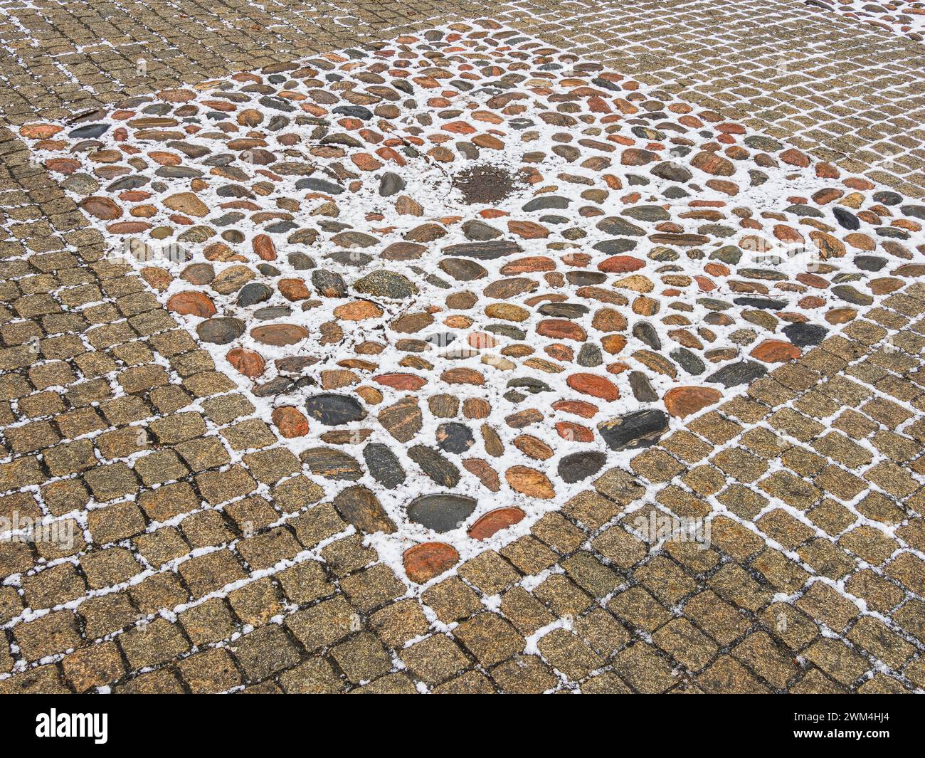 Cobblestone textured effect hi-res stock photography and images - Alamy
