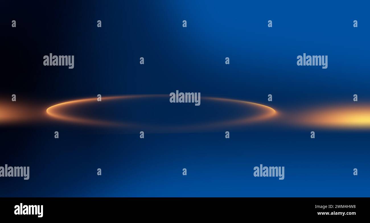 Abstract blue background with light effects. illustration concept Stock ...