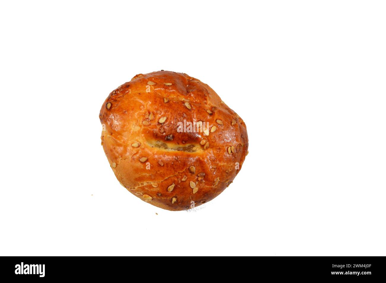 Pastry stuffed with Malban creamery and topped with sesame seeds ...