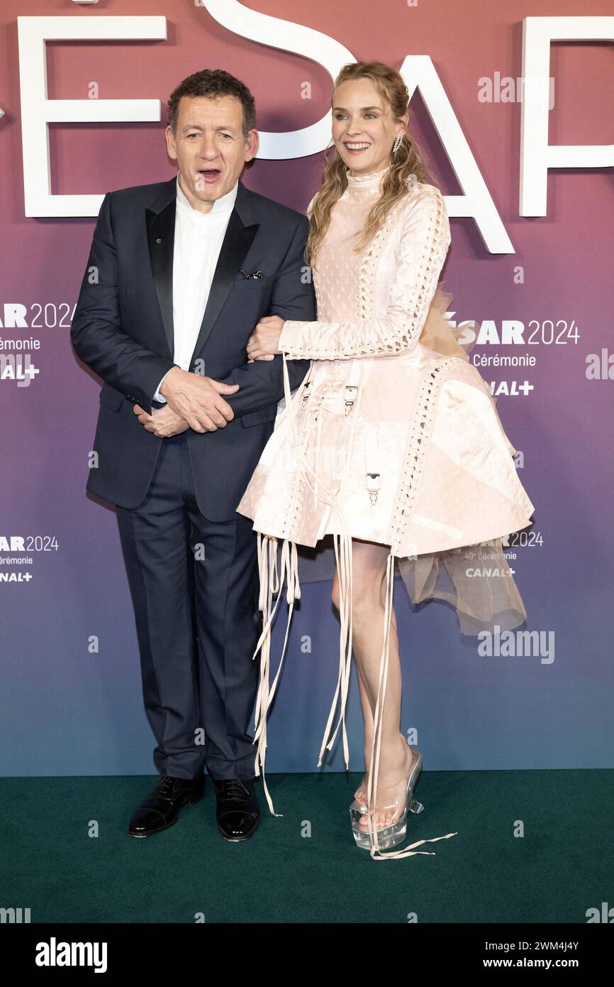 Paris, France. 11th Feb, 2023. Diane Kruger and Danny Boon pose in the ...