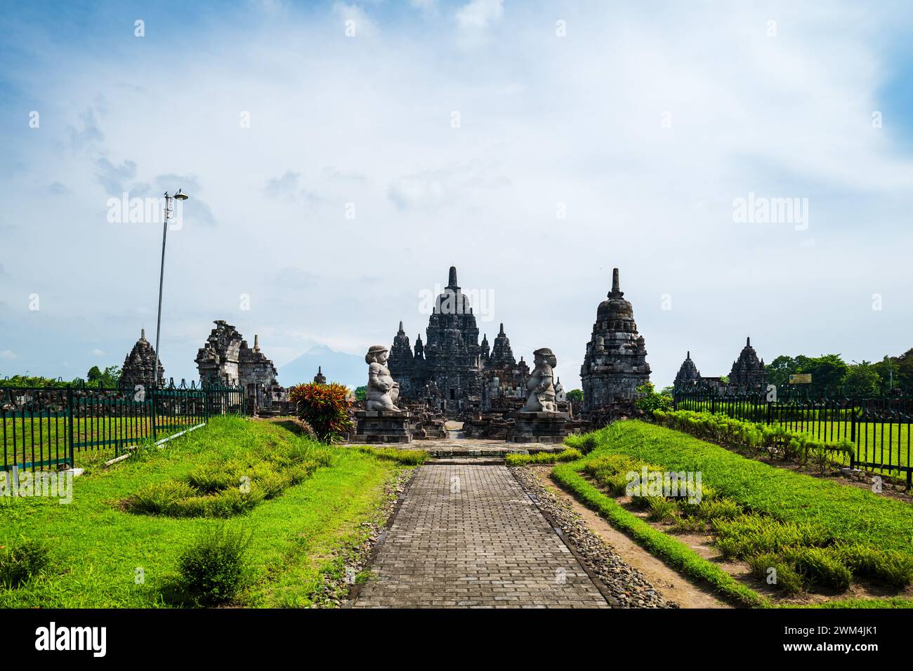 Sewu temple at Prambanan archaeology site in Yogyakarta, Indonesia ...