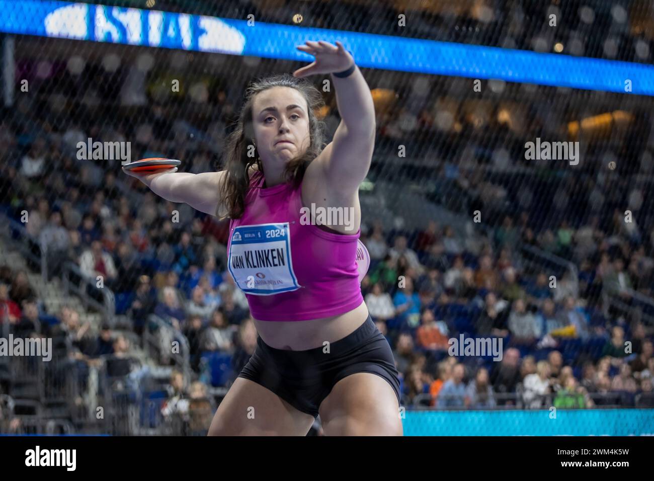 Berlin, Germany. 23rd Feb, 2024. Athletics: Istaf Indoor, women's ...