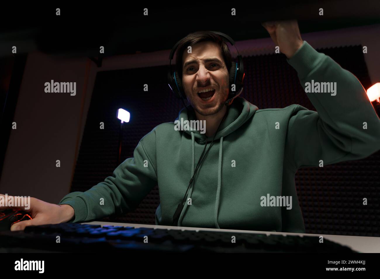Win reaction hi-res stock photography and images - Alamy