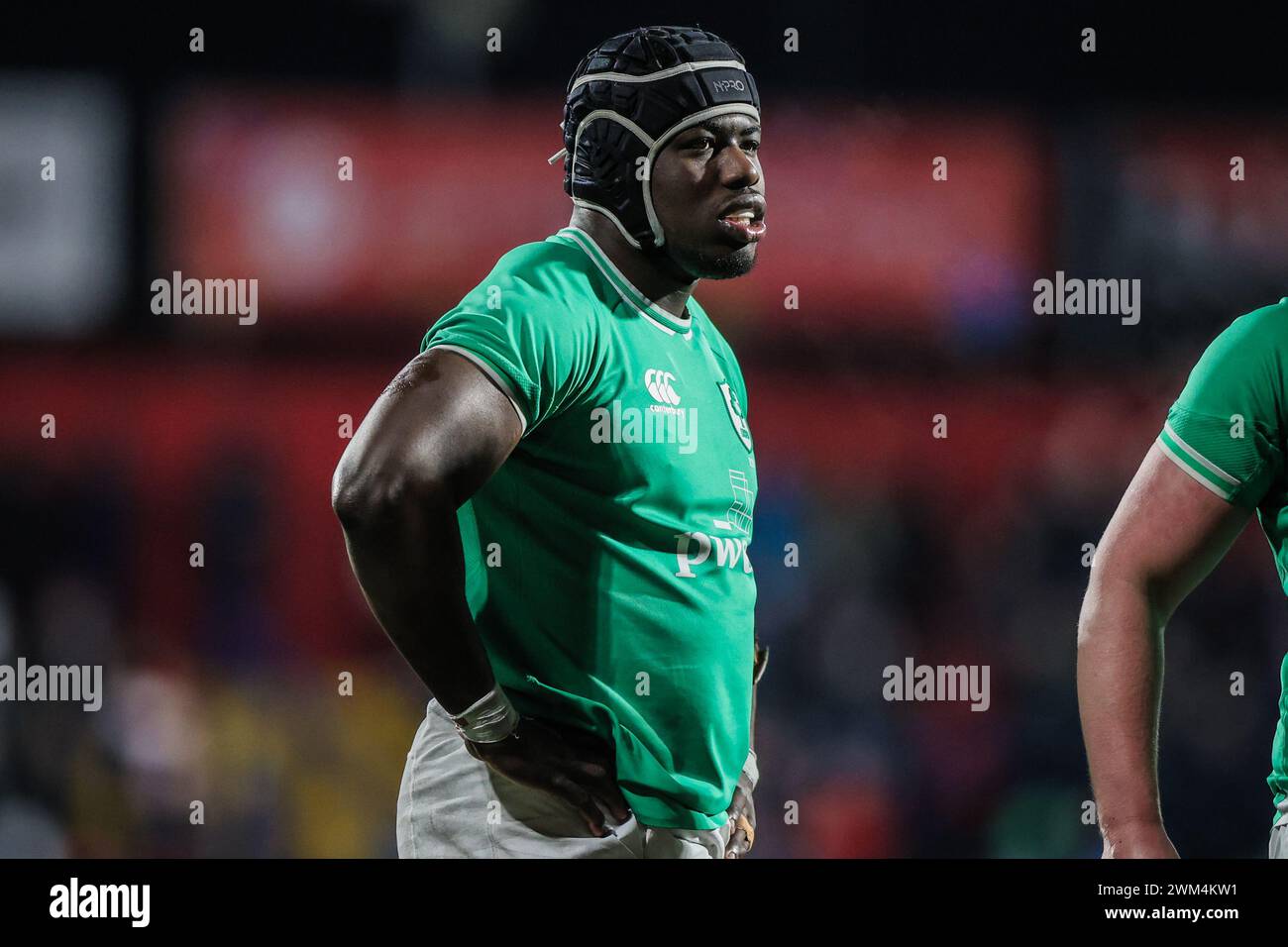 February 23rd, 2024, Virgin Media Park, Cork, Ireland - Sean Edogbo of ...