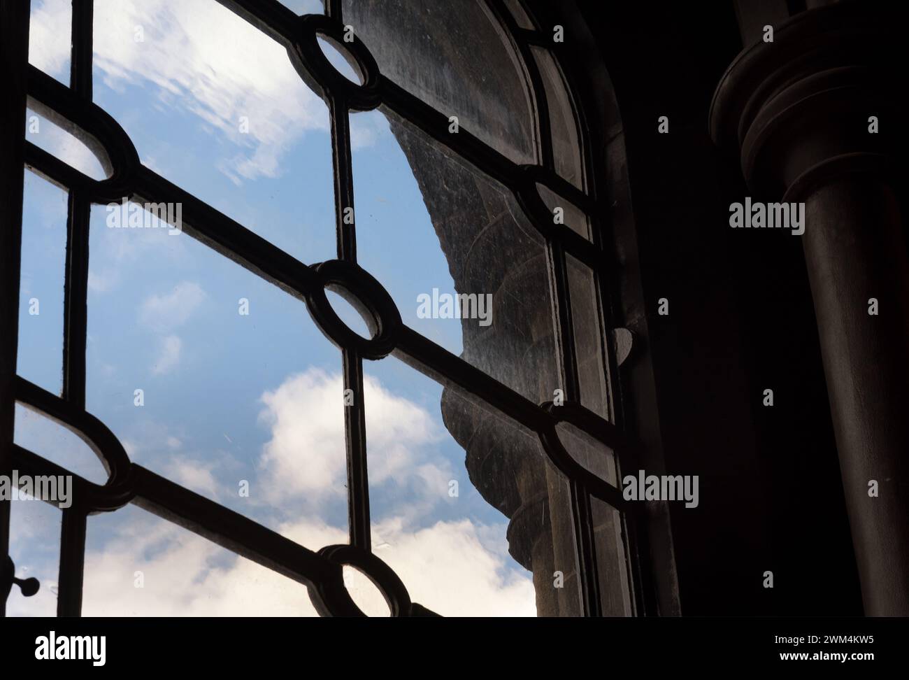 The window architectural details of the University of Glasgow buildings ...
